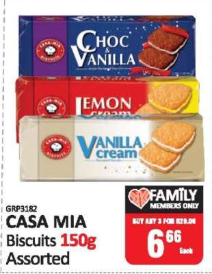 Biscuits deals and price | Promotheus