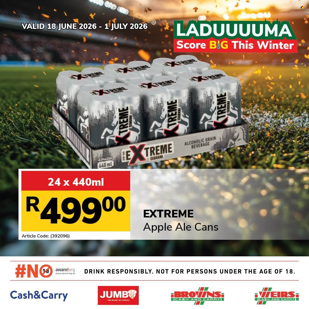 Jumbo Cash & Carry catalogue 06.18.2026 - 07.01.2026 | Promotheus
